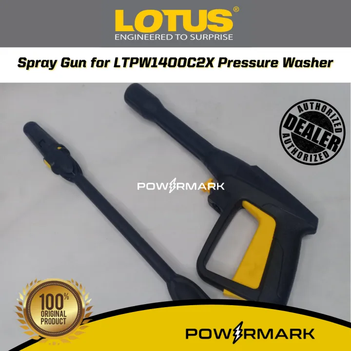 LOTUS Spray Gun for LTPW1400C2X Pressure Washer [POWERMARK | | LAC ...