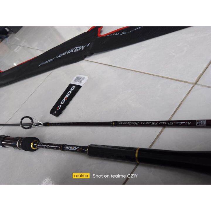 Daido KRAKEN SOLID CARBON SLOW JIGGING Rod 602/180 | Lazada PH