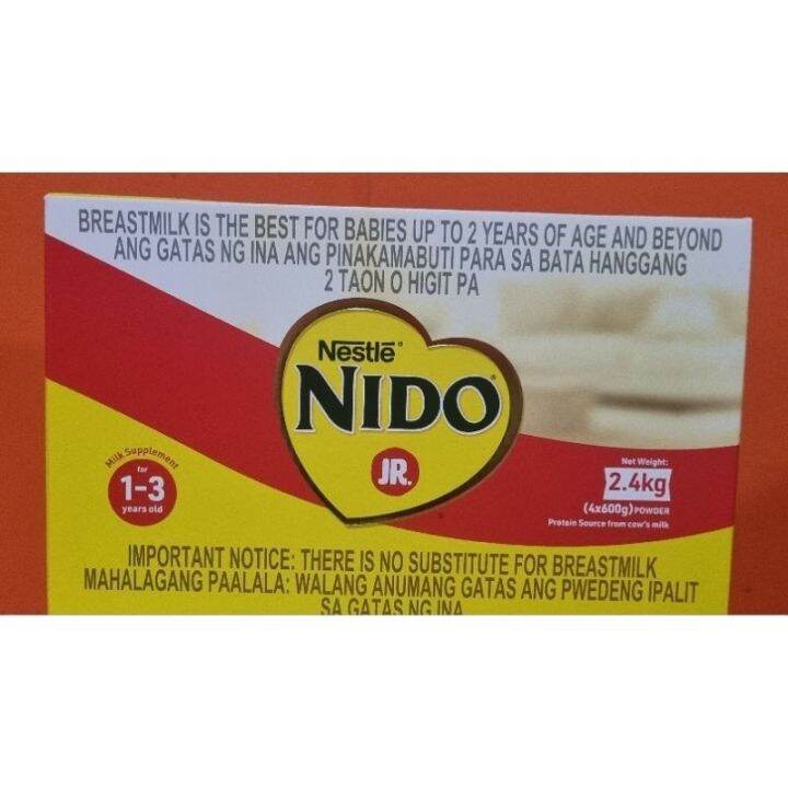 Nido Junior 1-3 yrs old 2.4kg | Lazada PH