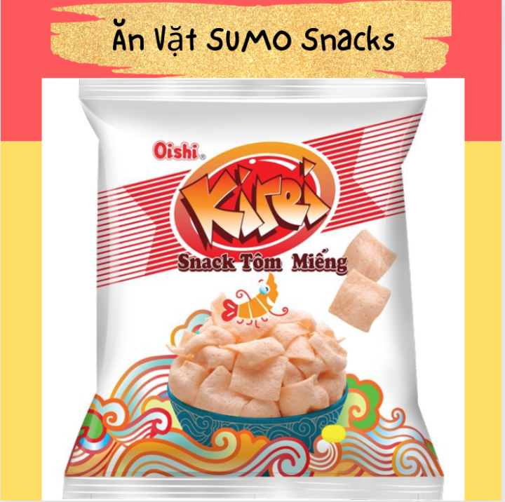 Bim Bim Snack Tôm Miếng Oishi 35/40g-Ăn Vặt Sumo Snack | Lazada.vn