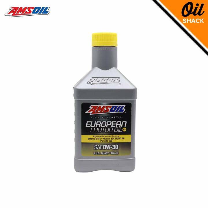 AMSOIL 0W30 MS EUROPEAN ENGINE OIL FULLY SYNTHETIC (1 QUART) | Lazada PH