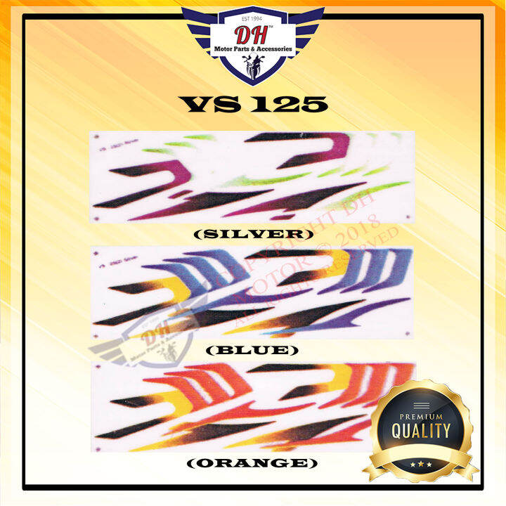 VS 125 STICKER BODY STRIPE SUZUKI | Lazada