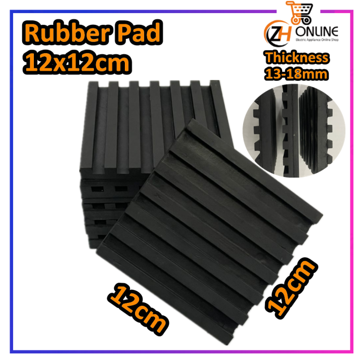 Rubber Pad 12cm x 12cm Compressor Pad 4x4 | Lazada