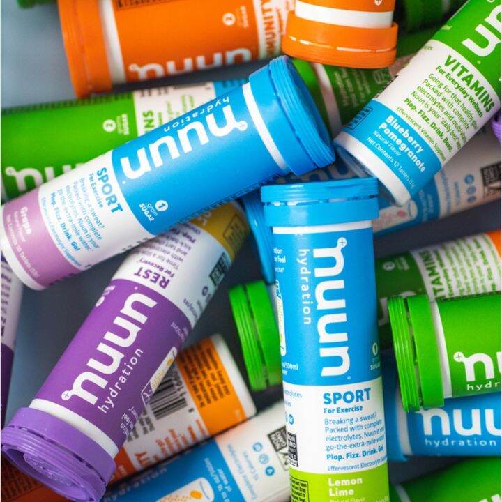 Nuun Electrolyte Drink Tablets. เกลือแร่เม็ด สำหรับนักกีฬา (จัดส่งทันที ...