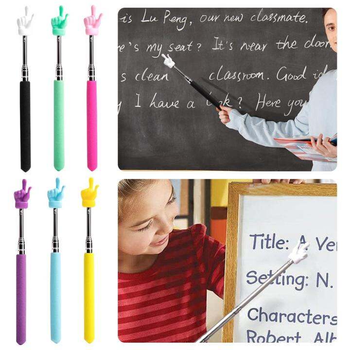 Telescopic Teachers Pointer Mini Hand Classroom And Presentation Finger ...