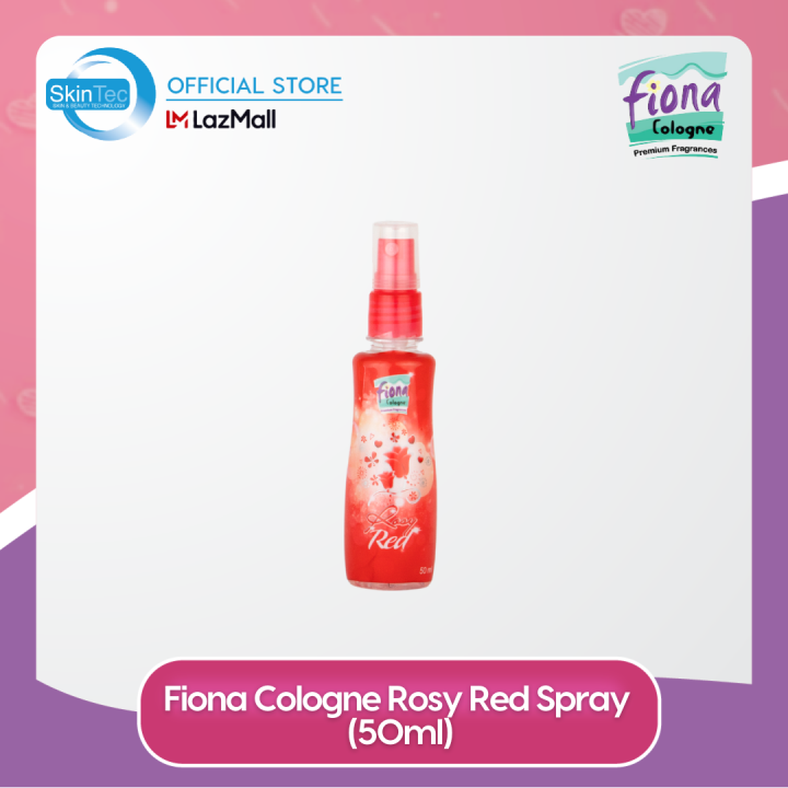Fiona Cologne Rosy Red Spray (50ml) | Lazada PH