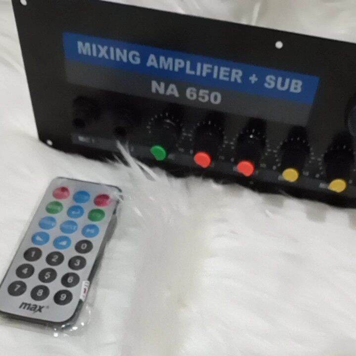 Mixing Tone Control + Sub + Mp3 bluetooth NA 650 Nelc Plus | Lazada Indonesia