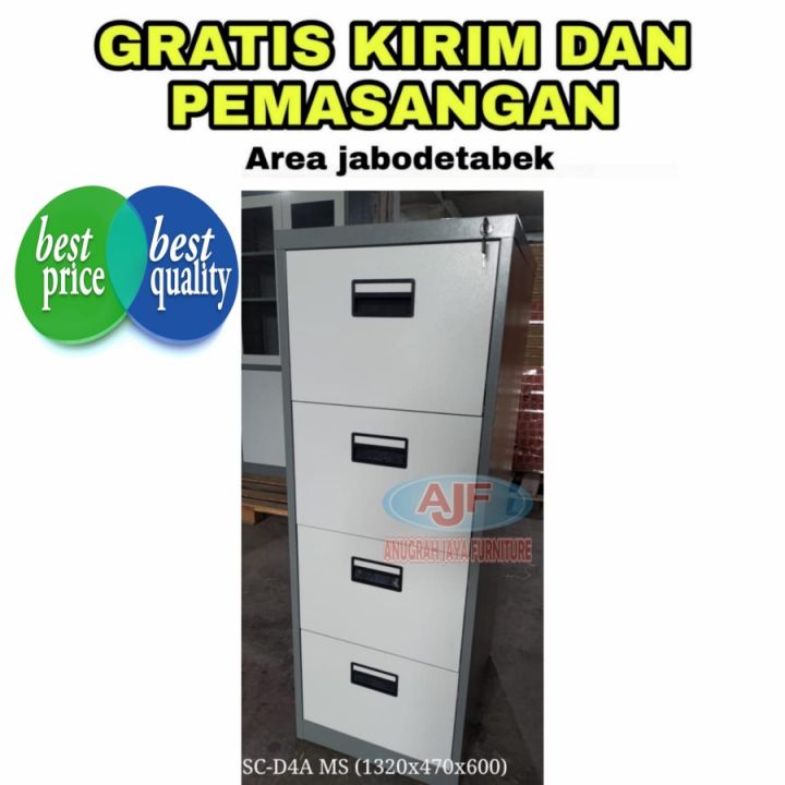 Rak Arsip Besi / Filing Cabinet / Rak Buku / Rak Dokumen / Rak Laci ...