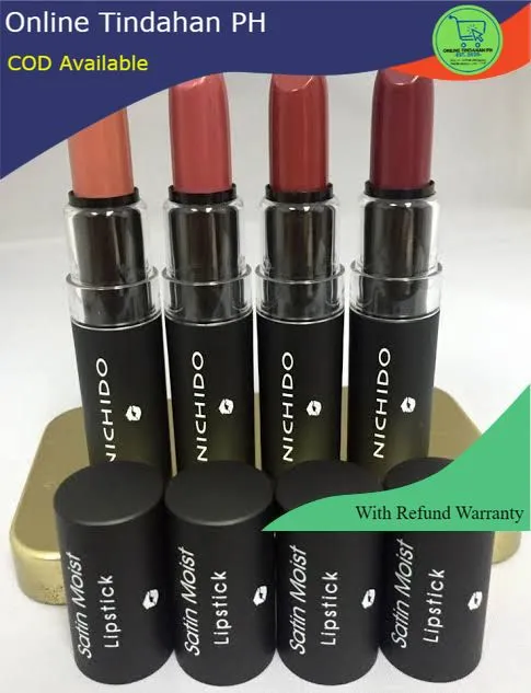 NICHIDO Satin Moist Lipstick | Lazada PH