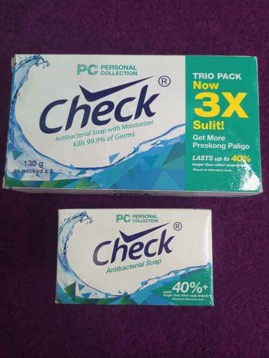 PERSONAL COLLECTION CHECK ANTI-BACTERIAL SOAP | Lazada PH