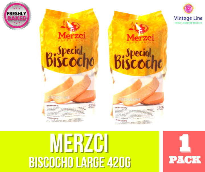 MERZCI PASALUBONG Biscocho Large 420g (2 Packs) | merzci pasalubong ...