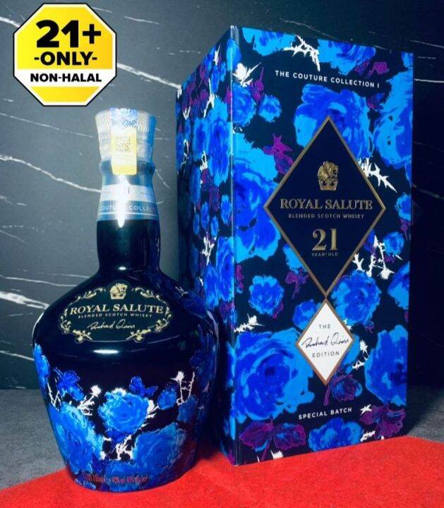 Royal Salute 21 Years Old Richard Quinn Limited Edition 40%vol 700ml | Lazada