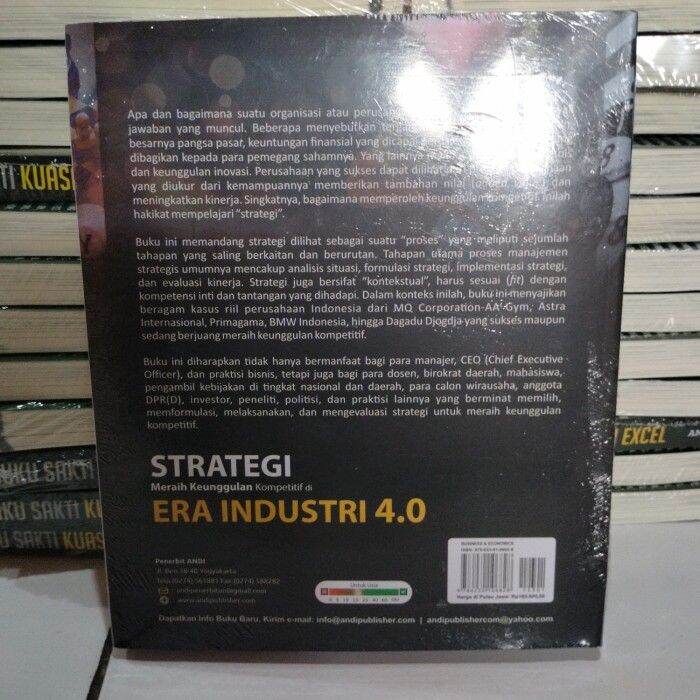 Buku Strategi Meraih Keunggulan Kompetitif Di Era Industri 4.0 | Lazada Indonesia