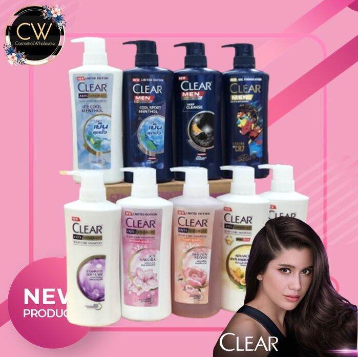 ส่งฟรี ปั้ม แพคคู่ Clear Anti Dandruff Scalp Care Shampoo
