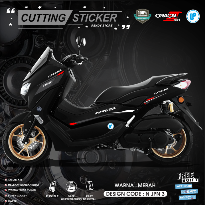 CUTTING STICKER ALL NEW NMAX 2022 | Lazada Indonesia