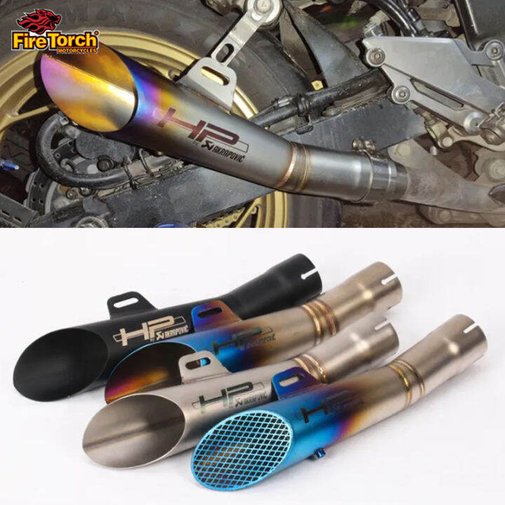 Akrapovic 38-51mm Universal Escape motorcycle exhaust pipe for Yamaha ...