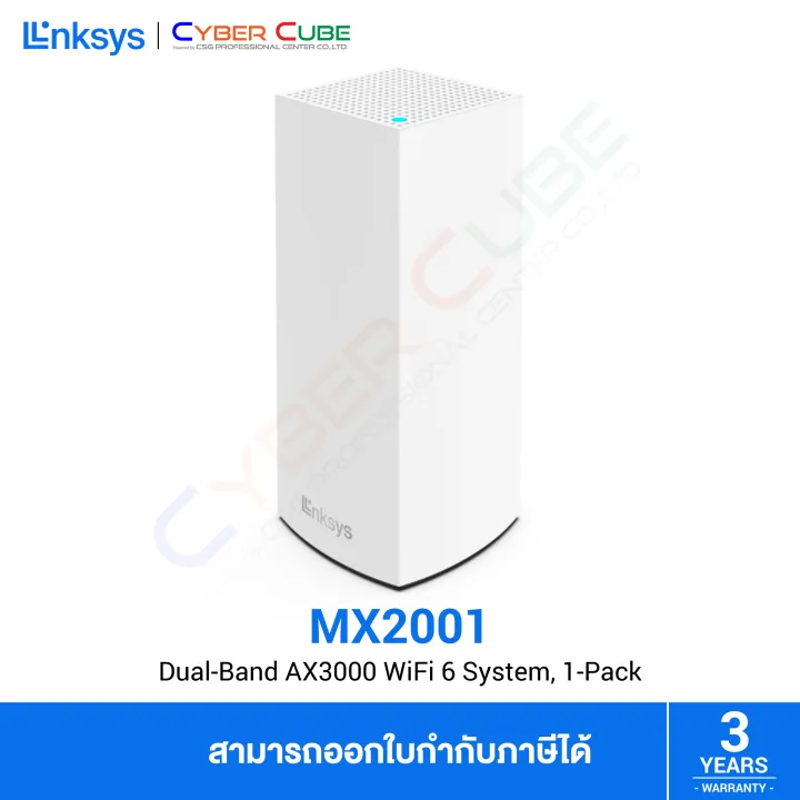 LINKSYS Atlas 6 ( MX2001-AH ) : Dual-Band Mesh WiFi 6 System, 1-Pack ...