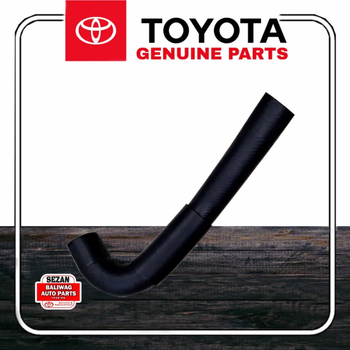 RADIATOR HOSE INLET VIOS 2003-2013 ORIGINAL TOYOTA PART NO. 16571-0M020 ...