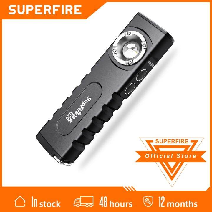 【hot】 SupFire G20Flashlight/Work Light With MagnetBank Function ...