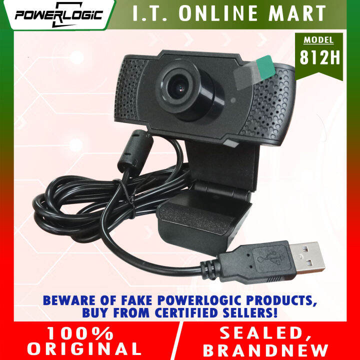 PowerLogic 812H Webcam 1080P High-Definition Webcam High-definition ...