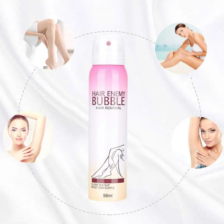 ( Mabinie shop ) Hair Enemy Bubble Removal Cream No Damage Pain Anti ...