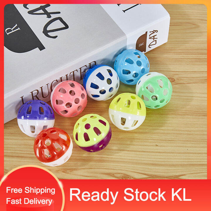 READY STOCK Pet Cat Jingle Bell Ball Play Toy - Mainan Loceng Bola ...