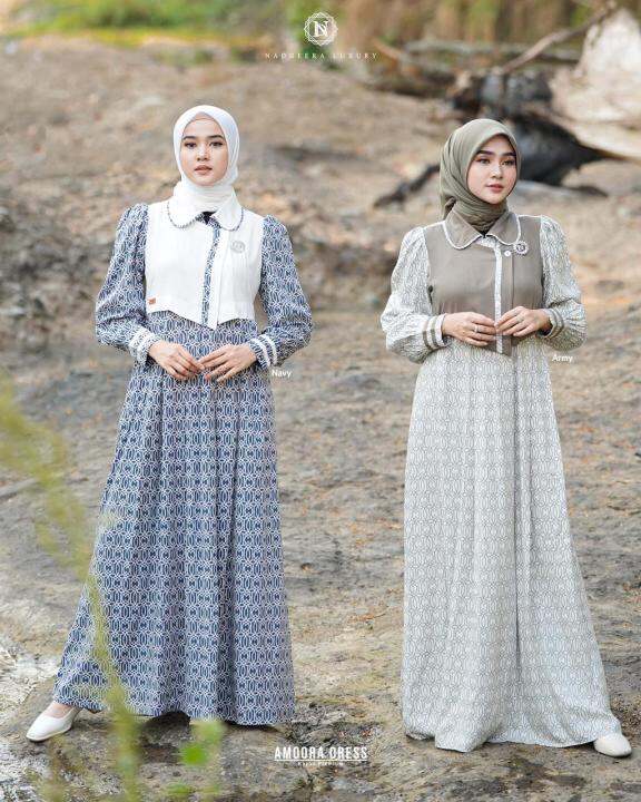 Amoora Dress by Nadheera Luxury | Lazada Indonesia