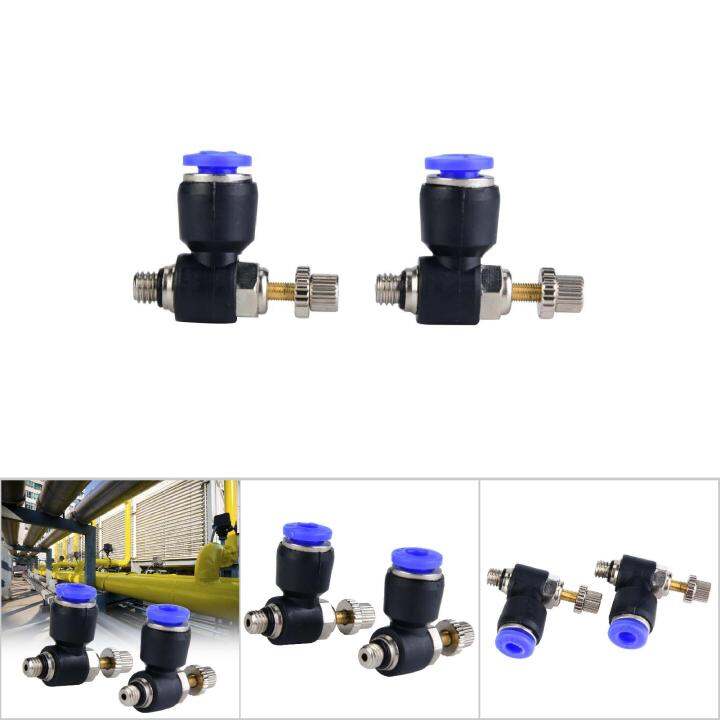 Control Valve Tube Airstream Speed Controller Pipe Pneumatic Fitting ...