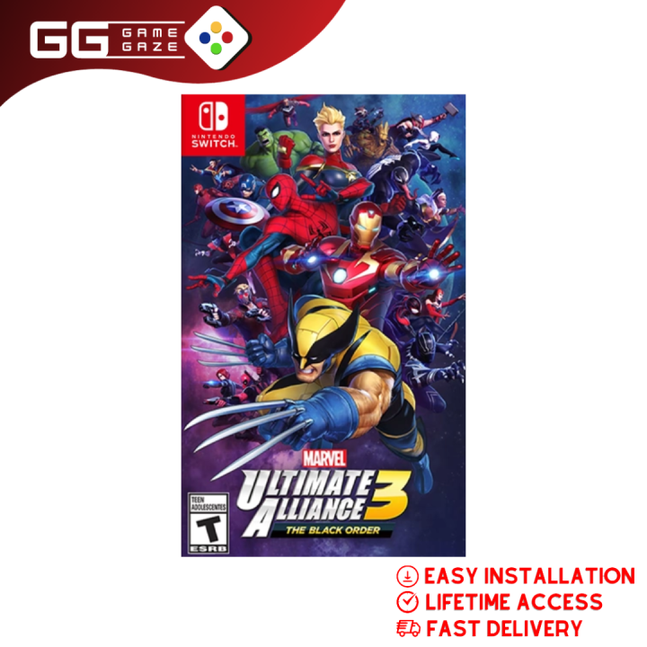 Marvel Ultimate Alliance 3: The Black Order (Nintendo Switch) Digital ...