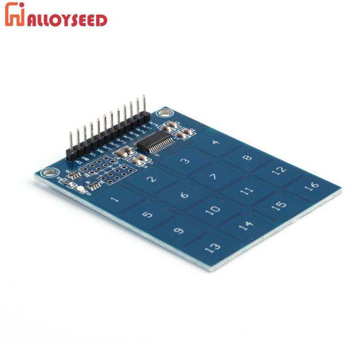 ALLOYSEED HW-136 TTP229 16-Channel Digital Capacitive Switch Touch ...