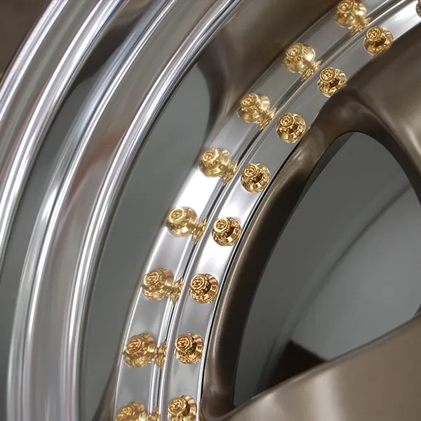 Silver Black Gold universal wheel rivet BBS RS work SSR rim trim ...