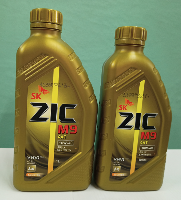 SK ZIC M9 4AT 10W40 FULLY SYNTHETIC 800ML,1L | Lazada PH