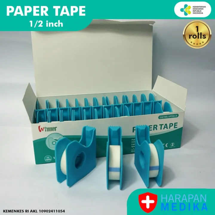 Plaster Paper Tape Luka Winner / Surgical Tape / 1/2 inch | Lazada ...