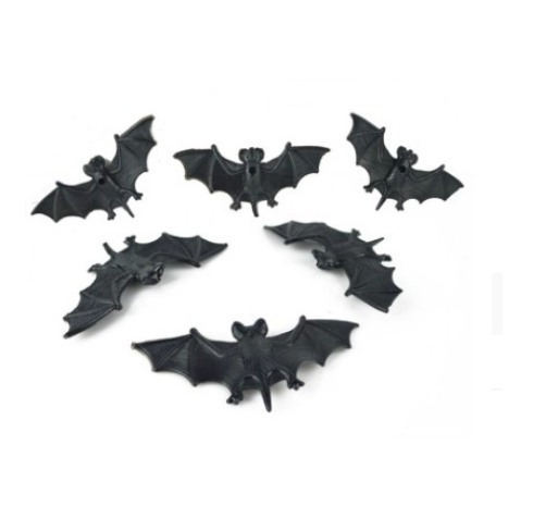 MSIA Ready Stock/ Fake Bat Rubber 3 PCs Fool's Day Toys Bat Realistic ...