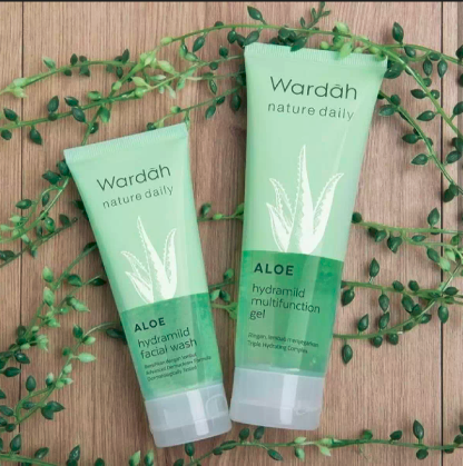 Wardah Aloe vera Facial wash / Pencuci muka Aloe vera 60mltr / New ...
