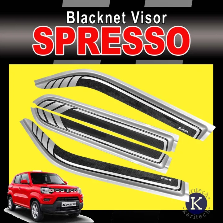 Blacknet Window Visor for Suzuki Spresso ( Rain Guard S-Presso ...