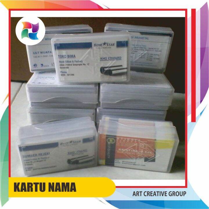 FREE DESAIN Cetak Kartu Nama - Cetak Kartu Nama Custom - Cetak Kartu ...