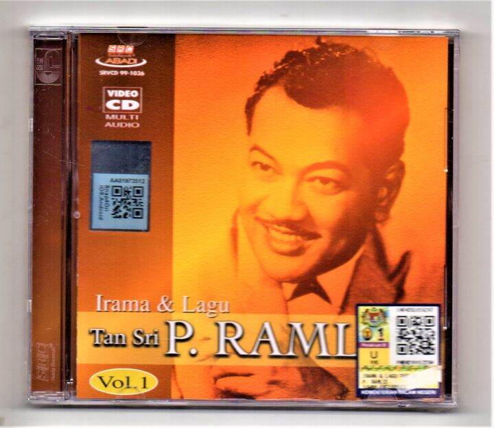 Tan Sri P.Ramlee - Irama & Lagu Vol.1 ( VCD ) | Lazada