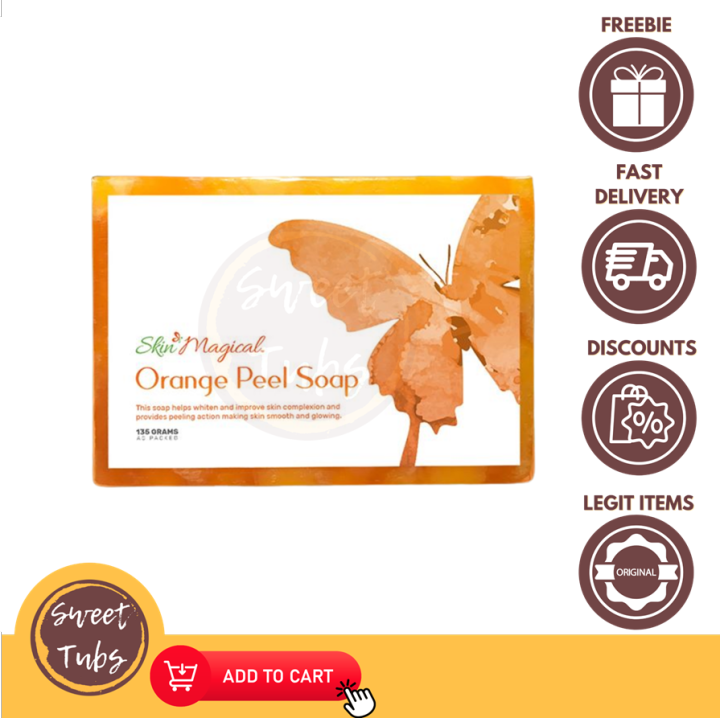 Skin Magical Orange Peel Soap 135g | Lazada PH