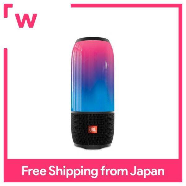 JBL PULSE 3ลำโพงบลูทูธ IPX7กันน้ำ/แอลอีดีหลายสีติดตั้ง/แบบพกพาสีดำ JBL ...