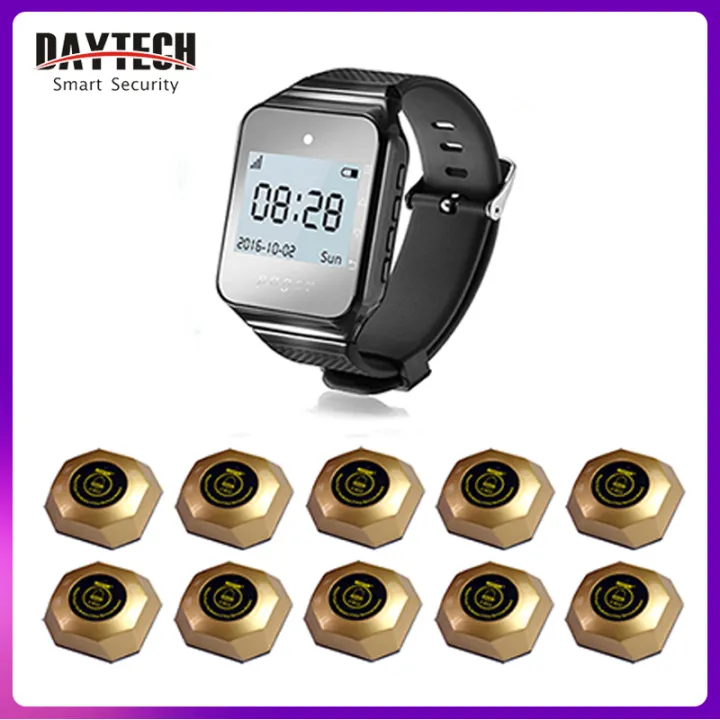 Daytech Restaurant Calling Paging System Waiter Nurse Service calling ...