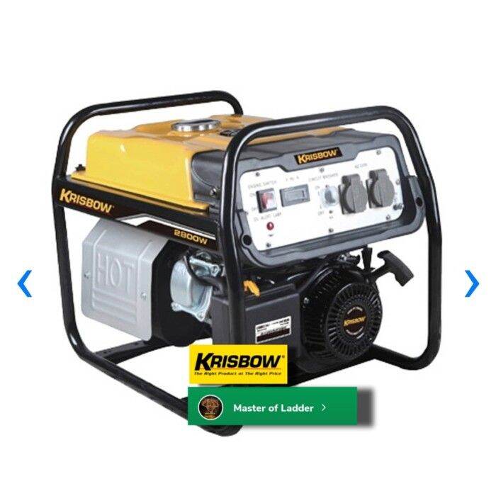 Genset Bensin 2800 W krisbow | Lazada Indonesia