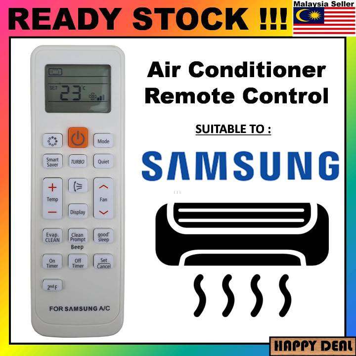 SAMSUNG Air Cond Aircon Aircond Remote Control Replacement | Lazada