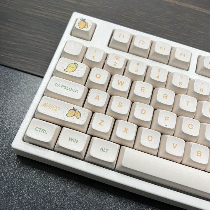 【Keycap Only】Mango Theme Keycap 128 Keys XDA Profile PBT Sublimation ...