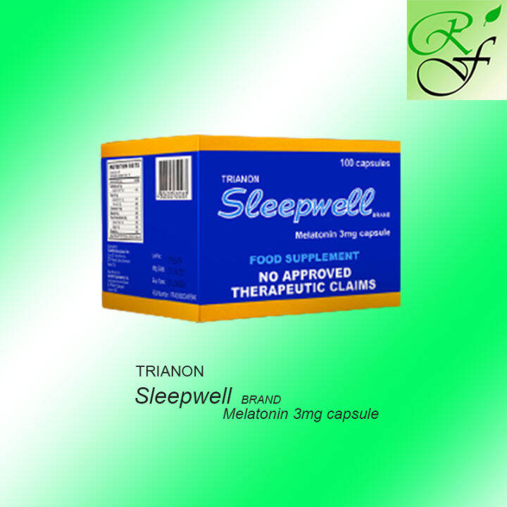 Trianon Sleepwell ( Melatonin 3mg) 60 capsules | Lazada PH