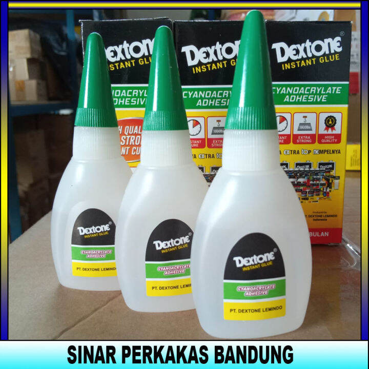 Dextone 15gr Power Instant Glue Lem G Korea Tetes Serbaguna 15 Gram ...