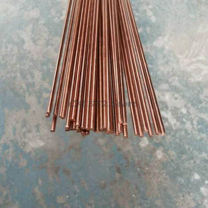 5Pcs Red Copper Rod 1.5/2/2.5/3/3.5/4/4.5/5/6/7mm Diameter Round Stick ...