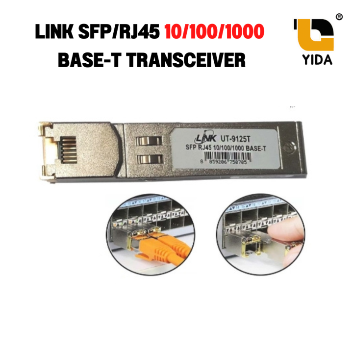 LINK SFP/RJ45 10/100/1000 BASE-T TRANSCEIVER | Lazada.co.th