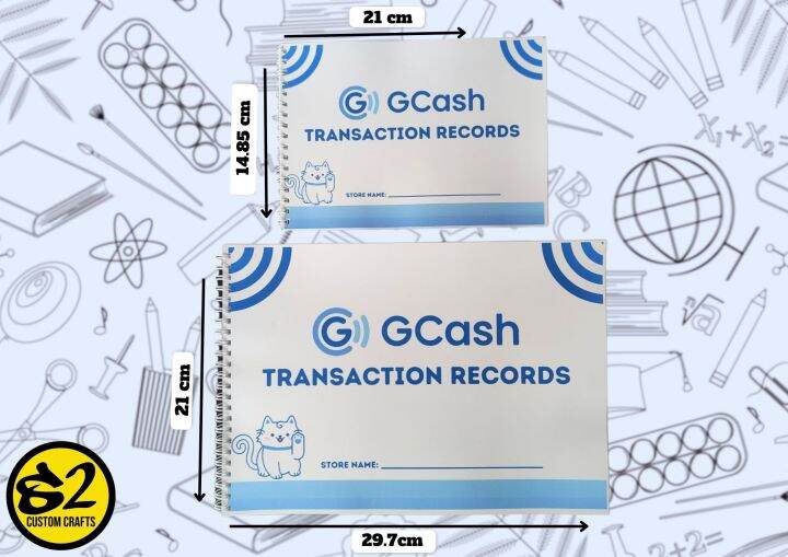 Gcash Transaction Record Notebook | Lazada PH