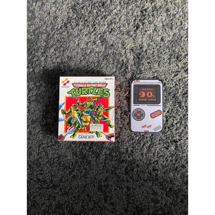 NINTENDO CARTRIDGE TEENAGE MUTANT NINJA TURTLES JAPAN BOX / FOR GAMEBOY ...
